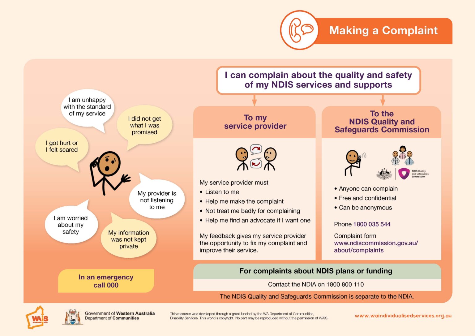 NDIS Quality and Safeguards Commission – What People and Families Need ...