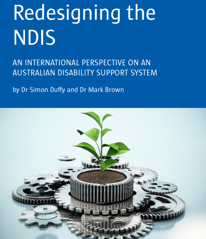 “Redesigning the NDIS” by Dr Simon Duffy and Dr Mark Brown | WA’s ...